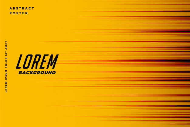Free: Yellow background with motion speed lines Free Vector - nohat.cc