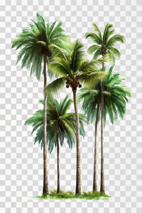 Free: coconut trees - png transparent background - nohat.cc