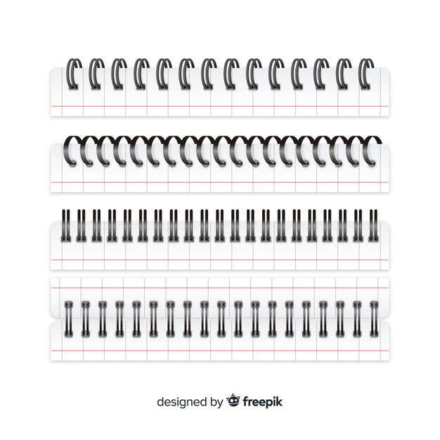 Free: Realistic spiral for notebooks collection Free Vector - nohat.cc