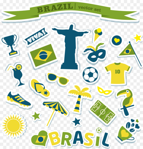 Free: Brazil Icon - Brazil Rio Olympics decorative elements - nohat.cc