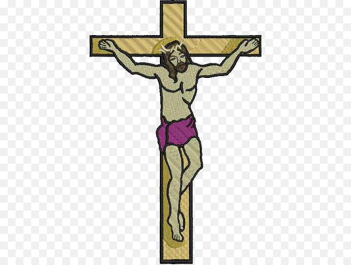 Free: Crucifix, Cartoon, Christian Cross, Religious Item PNG - nohat.cc
