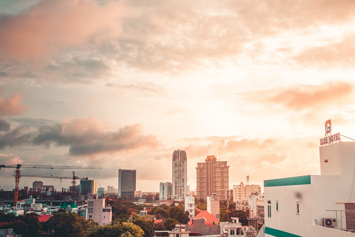 Free: Photo Of City During Dawn - nohat.cc