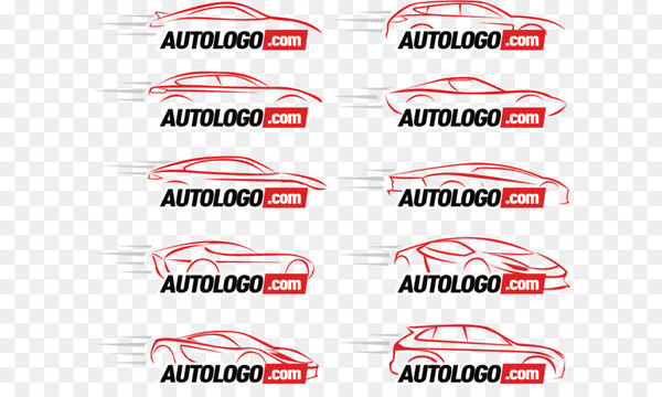 Free: Car Logo - Red line car material - nohat.cc