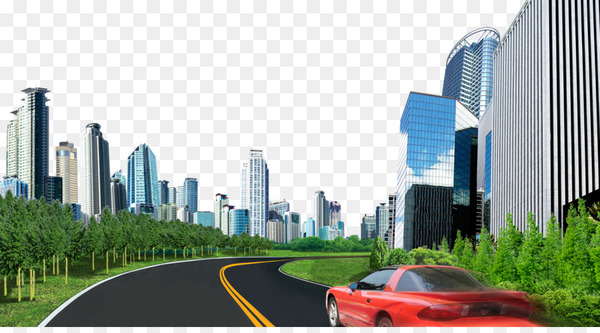 Free: Car Poster Road - City road background - nohat.cc