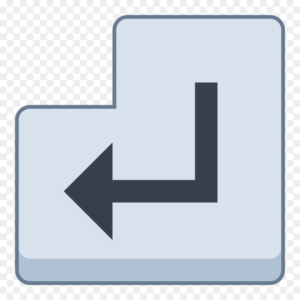 Free: Computer Icons, Enter Key, Button, Arrow, Line PNG - nohat.cc