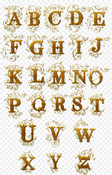 Free: Typeface Letter Download - Gold letters effect - nohat.cc