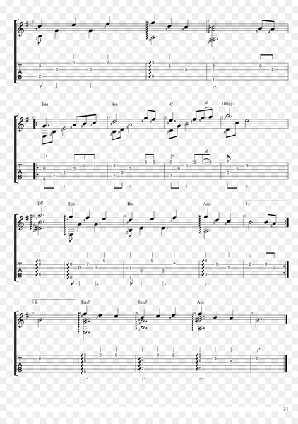 Free: Numbered Musical Notation, Musical Notation, Sheet Music, Text ...