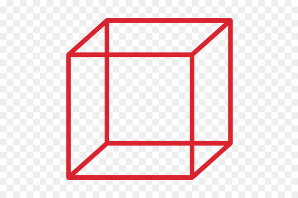 Free: Cube, Mathematics, Shape, Red, Line PNG - nohat.cc