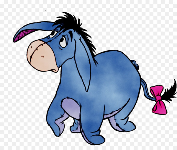 Free: Eeyore Winnie-the-Pooh Donkey Animation - - nohat.cc