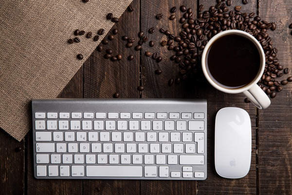 Free: Free Photo of keyboard, coffee, mouse - nohat.cc