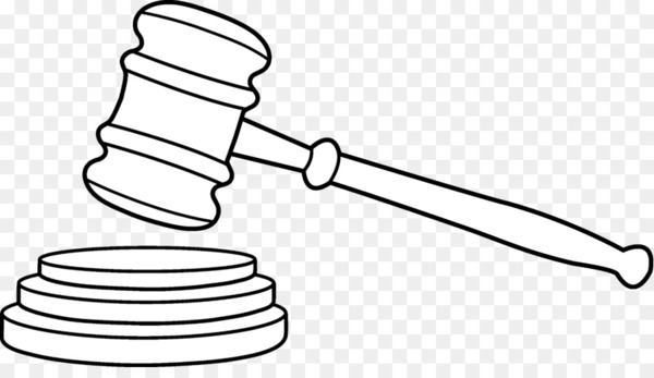Free: Gavel Judge Drawing Court Clip art - tree - nohat.cc