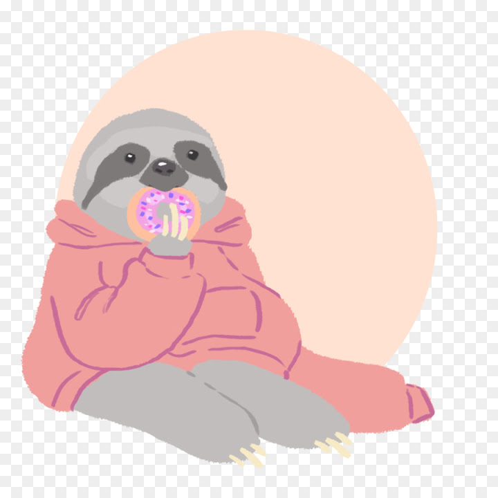 Free: Sloth, Sid, Drawing, Seal, Pink PNG - nohat.cc