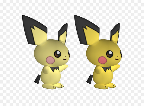 Free: Pikachu Pichu FBX 3D modeling 3D computer graphics - pikachu ...