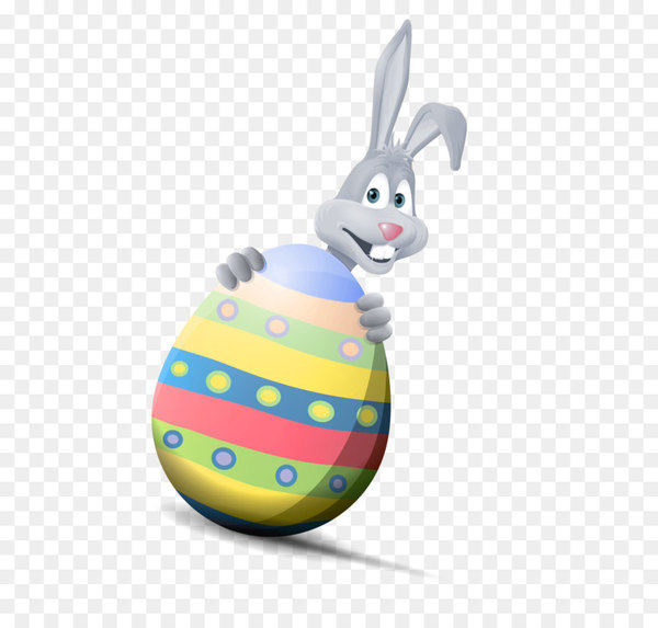 Free: Easter Bunny Clip art - Transparent Easter Bunny with Egg PNG ...