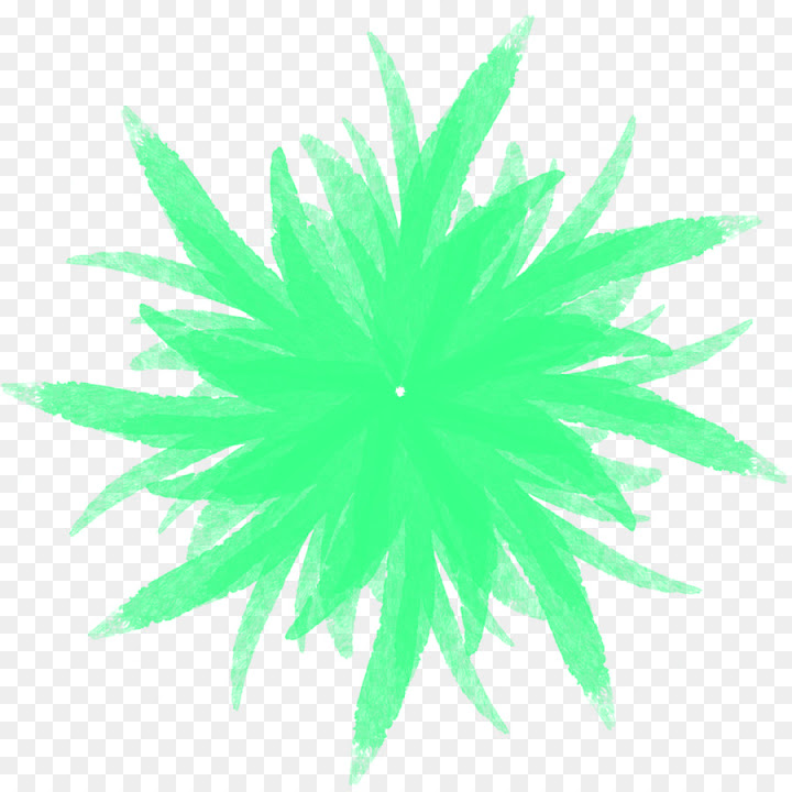 Free: Watercolor Painting, Acuarela Creativa, Painting, Green, Plant ...