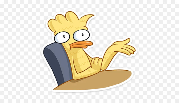 Free: Sticker Telegram Duck VKontakte Zack II - duck - nohat.cc