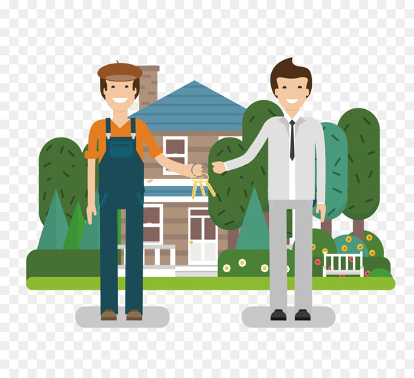 Free: Management, Service, House, People, Cartoon PNG - nohat.cc