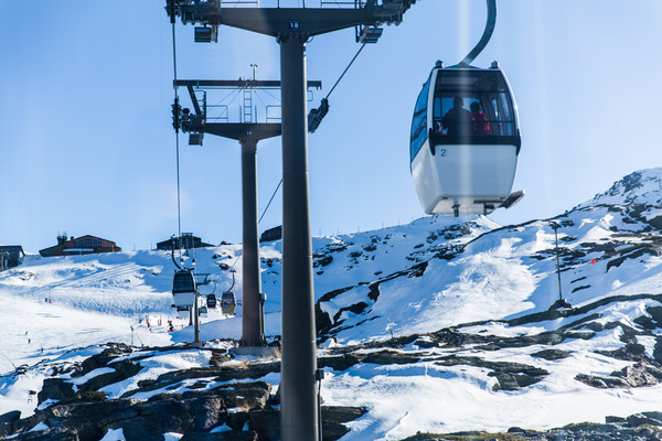 Free: Free Photo of cable car, snow, mountain - nohat.cc
