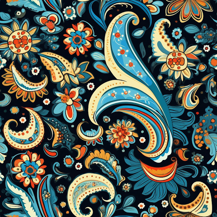 Free: Paisley Pattern, seamless tile pattern - nohat.cc