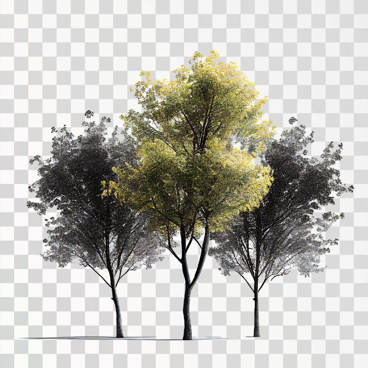 Free: Green Tree PNG transparent background - nohat.cc
