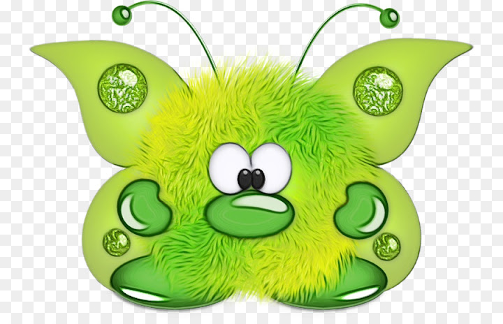 Free: green cartoon clip art animation fictional character - nohat.cc