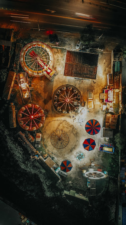 Free: Aerial View of carnival - nohat.cc
