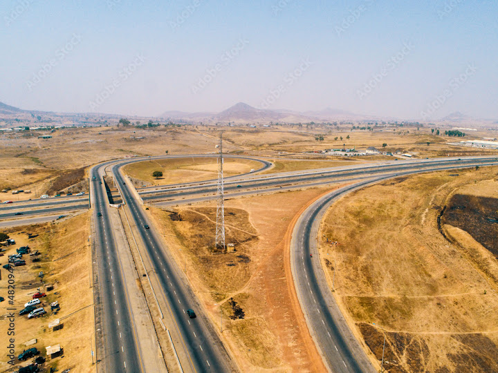 Free: Drone photography of a typical bridge in giri-junction, Abuja ...
