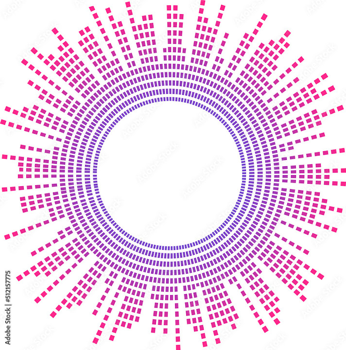 Free: Circle Audio Wave Neon Round Music Beat Sound Sign - nohat.cc