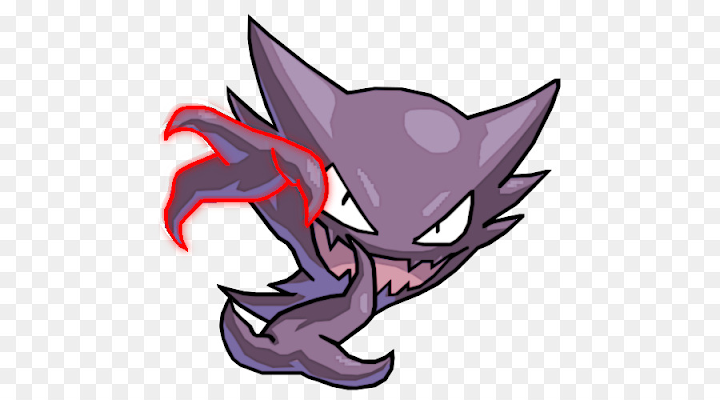 Free: Pokémon Red and Blue Haunter Gengar - others png download - 503 ...