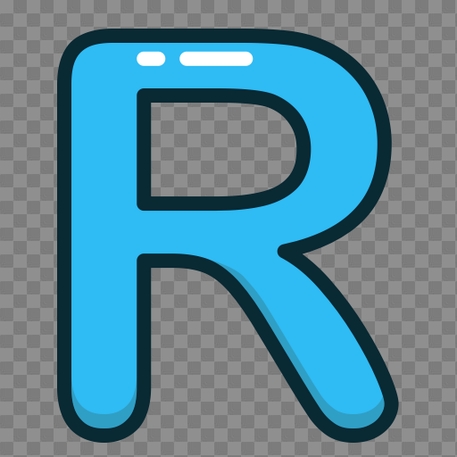 Free: Alphabet, blue, letter, letters, r icon - nohat.cc
