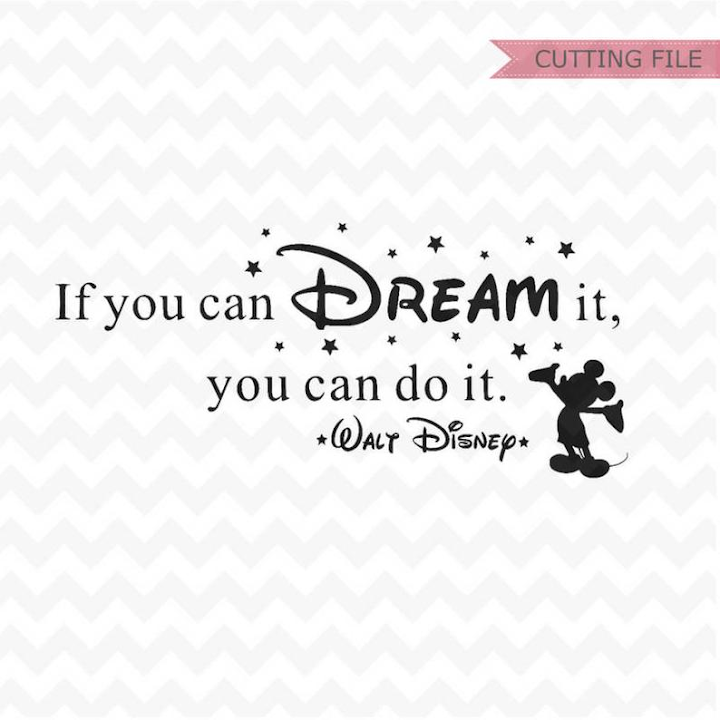 Free: Disney quote svg if you can dream it svg disney quote svg | PNGio ...