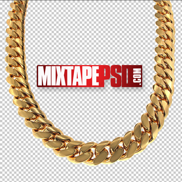 Free: Gold Cuban Link Chain PNG - MIXTAPEPSDS.COM - nohat.cc