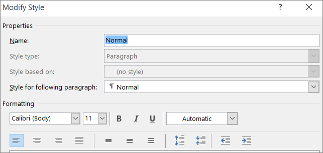 Free: Customize or create new styles in Word - Office Support - nohat.cc