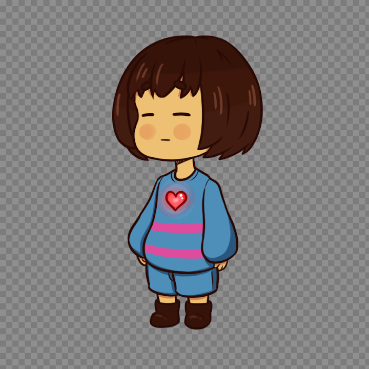 Free: Undertale Frisk Png - (++ png Collections) - nohat.cc