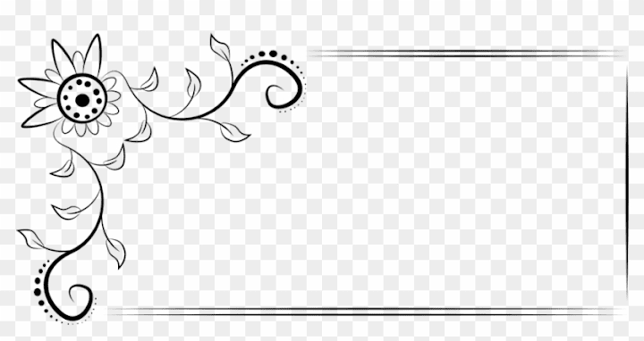 Free: Free Png Text Box Frame Png - White Border Line Png, Transparent ...