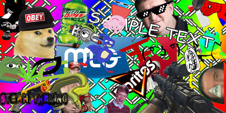 Free: Mlg Montage Funny Awesome Cool Gaben Snoop Dogg Mountain Dew ...