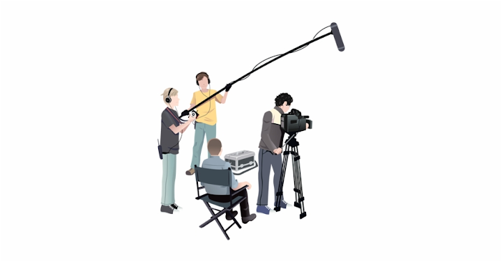 Free: Film Production - Film Crew Transparent Background, Transparent ...