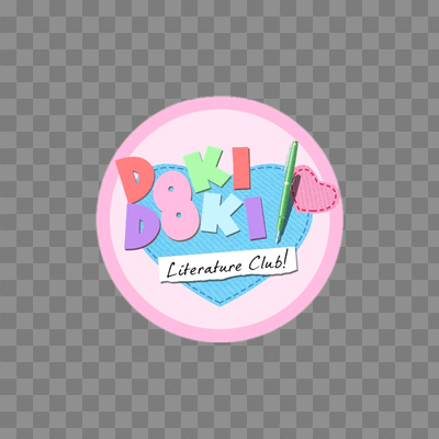 Free: Doki Doki Literature Club Logo transparent PNG - StickPNG - nohat.cc