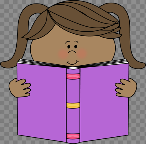 Free: 19 Silent reading clip art black and white HUGE FREEBIE! Download ...