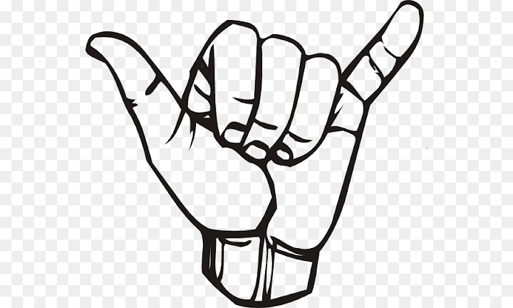 Free: Shaka Sign White png download - 600*540 - Free Transparent Shaka ...