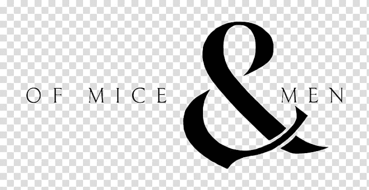 Free: Mice and Men Logo, of Mice & Men text transparent background PNG ...