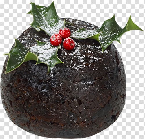 Free: Dark Chocolate Christmas Pudding Transparent Image - nohat.cc