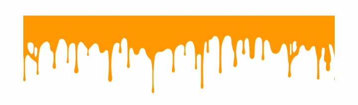 Free: Drip Transparent Honey - Orange Paint Drip Png Free PNG Images ...