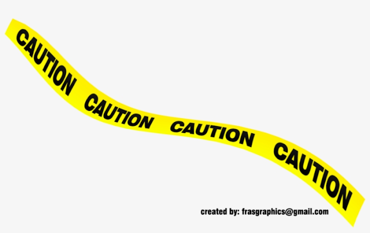 Free: Share This Image - Caution Tape Cartoon Png - Free Transparent ...