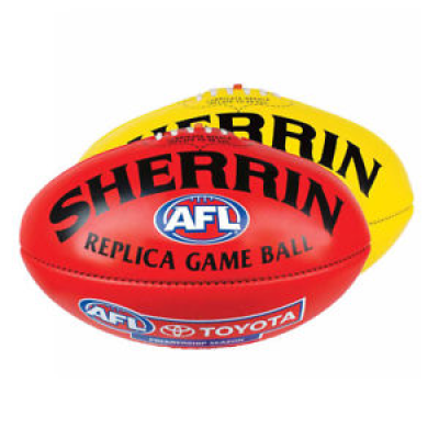 Free: Download Free png Sherrin AFL Replica Game Football PVC Mini 20cm ...