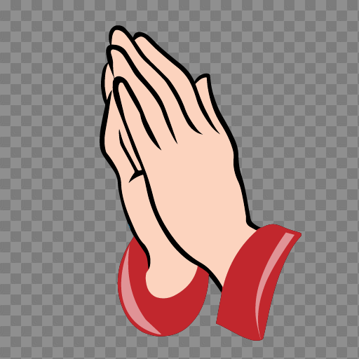 Free: Pray Hands Transparent Background PNG - nohat.cc