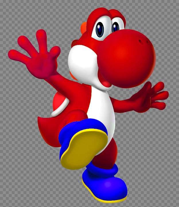 Red Yoshi Png