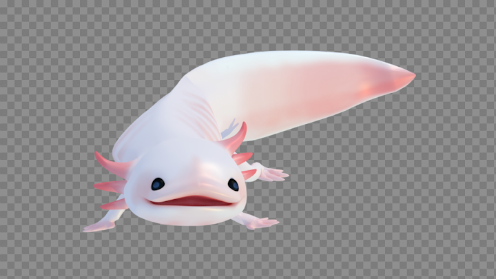Free: Axolotl png 6 » PNG Image - nohat.cc