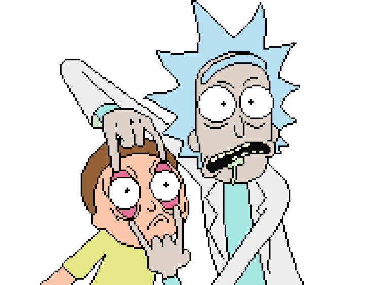 Free: Rick And Morty White Background (98+ images in Collection) Page 1 ...