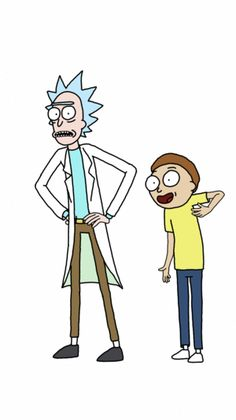 Free: Rick And Morty White Background (98+ images in Collection) Page 2 ...